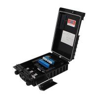 China FAT Fiber Optic Terminal Box 16 Core Mid-Span Port Weatherproof Distribution Box for sale