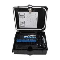 China 12 Core Fiber Optic Termination Box ABS Fiber Optic Distribution Box For Datacom Networks for sale
