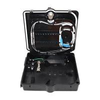 China 12 Core Fiber Optic Termination Box ABS Fiber Optic Distribution Box For Datacom Networks for sale