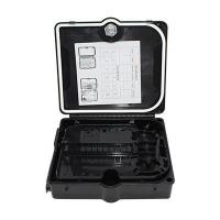China 12 Core Fiber Optic Termination Box ABS Fiber Optic Distribution Box For Datacom Networks for sale