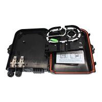 China 8 Core Fiber Optic Termination Box Outdoor Fiber Distribution Box IP65 for sale