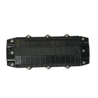 China 96 Core Fiber Optic Joint Closure , Balck Fiber Optic Splice Enclosure for sale