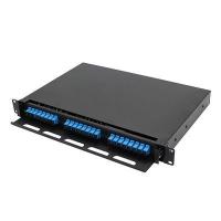 China 24 Cores Optical Distribution Frame ODF Fiber Panel Rack Mount for sale