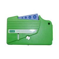 China ABS Plastic Green Optic Fiber Cleaner Lightweight Easy Carry for sale