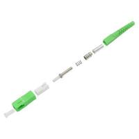 China SC APC Fiber Optic Connector SX LSZH SC Single Mode Connector for sale