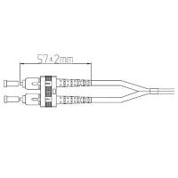 China CATV Durable SC To SC Fiber Connector Compliance With IEC-61754 for sale