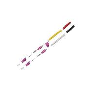 China SM LC Duplex Connector High Return Loss Low Insertion Loss for sale