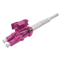 China Duplex LC Uniboot Connector Easy Assemble With UL Rated Plastic Housing for sale
