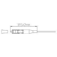 China LC 0.9mm Fiber Cable Connector Customized RoHS Copmliant for sale