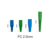 China APC Simplex Fiber Optic Connector Single Mode Length Customized for sale