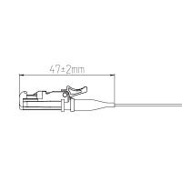 China Multi Mode Simplex E2000 PC Connector 0.9mm Cable Diameter >1000times Durability for sale