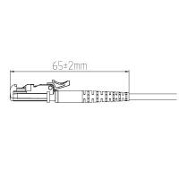 China Single Mode E2000 APC Connector 2.0mm Simplex Fiber Optic Cable Durability for sale