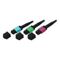 China Multimode Fiber Adapter PC Polish 8/12/24 Cores Low Insertion Loss 3.0mm Diameter for sale