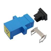 China SC Front Shutter Avoid Laser Adapter Coupler For Fiber Optic Networks And Cables for sale