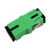 China RoHS Green Fiber Optic Adapter Coupler SC SX Without Flange for sale