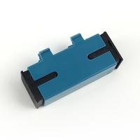 China Simplex SC Subscriber Connector , Blue Fiber Optic Adaptor For Telecommunication for sale