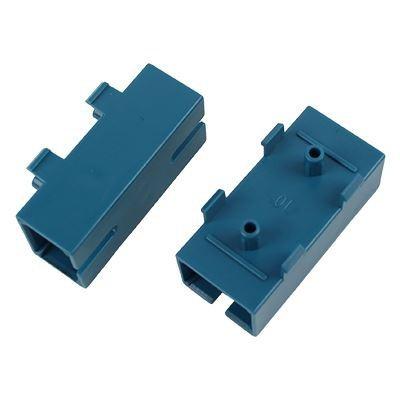 China Singlemode / Multimode Fiber Optic SC Adapter Easy Fix With Legs for sale