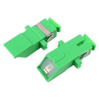 China FTTH Box SC/APC Inner Flip Fiber Optic Connector Adapters With Flange for sale