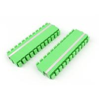 China Low insertion loss Fiber SC Adapter 12 Core SM MM Without Flange for sale
