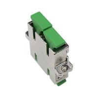 China Metal SC Adapter , Duplex Fiber Optic Coupler RoHS Compliance Status for sale