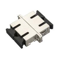 China Metal SC Adapter , Duplex Fiber Optic Coupler RoHS Compliance Status for sale