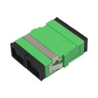 China ROHS SC Fiber Optic Adapter Green for Telecom / Access Network for sale
