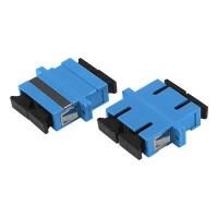China Duplex Fiber Optic Couple SC SM MM OM3 OM4 DX Low Insertion Loss for sale