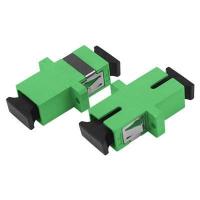 China CATV SC Optical Fiber Adaptor  Low Insertion Loss Simplex for sale
