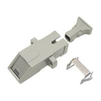 China Fiber SC Optic Adapter  Mounting With Flange RoHS Compliance for sale