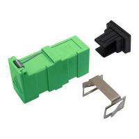 China Green SC Adapter Single Mode High Return Loss Easy Installation for sale