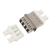 China LC Shutter Fiber Adapter DX Duplex Metel Fiber Optic Adaptor for sale