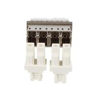 China LC Shutter Fiber Adapter DX Duplex Metel Fiber Optic Adaptor for sale
