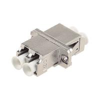 China Metal Duplex / Quad LC To LC Fiber Adapter Corrosion Resistant for sale