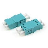 China Duplex LC Adapter Multimode Fiber Coupler Mounting Without Flange for sale