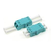 China Duplex LC Adapter Multimode Fiber Coupler Mounting Without Flange for sale