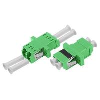 China RoHS Duplex Fiber Adapter Fiber Coupler LC APC SM MM DX  SX for sale