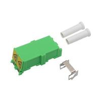 China LC DX Avoid Laser Adapter , Optical Fiber Coupler Without Flange for sale