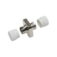 China Square FC Fiber Optic Adapter Metal FC Coupler SX Single Mode for sale