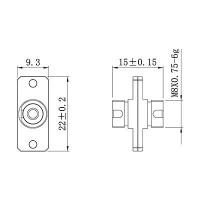 China Metal Simplex FC Adapter , FC Adaptor For Communication / Network for sale