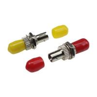 China ST To ST  ST- ST Fiber Optic Adapter / Simplex Hybrid Adapter for sale