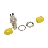 China ST To ST  ST- ST Fiber Optic Adapter / Simplex Hybrid Adapter for sale