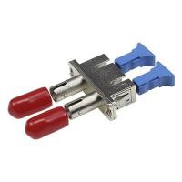China Easy Connection Fiber Optic Converter Metal SC To ST Adapter For Different Connector Types for sale