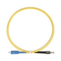 China ST - SC Fiber Optic Patch Cord 2.0mm / 3.0mm SM SX DX  PVC LSZH for sale