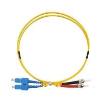 China ST - SC Fiber Optic Patch Cord 2.0mm / 3.0mm SM SX DX  PVC LSZH for sale