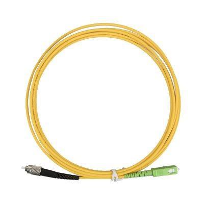 China SC to FC Fiber Optic Patch Cord with PVC and LSZH Cable Options for Various Applications for sale