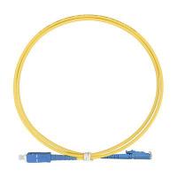 China E2000 to SC Fiber Optic Patch Cord for Telecom/Network SM/MM Low Loss High Tensile Strength Customizable for sale