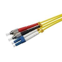 China FC To LC FC-LC Fiber Patch Cord Single Mode  DX PVC LSZH Custom Length for sale