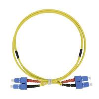 China SC/UPC To SC/UPC Duplex 2.0mm Single Mode Fiber Optic Patch Cable for sale