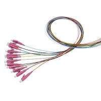 China Simplex OM4 Fiber LC Pigtail Single Mode Fiber Pigtail For Test Equipment for sale