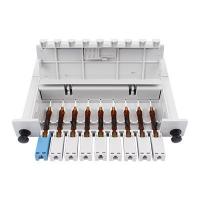 China Fast Connect Cassette Type PLC Splitter 1x8 Optical Splitter For FTTH for sale